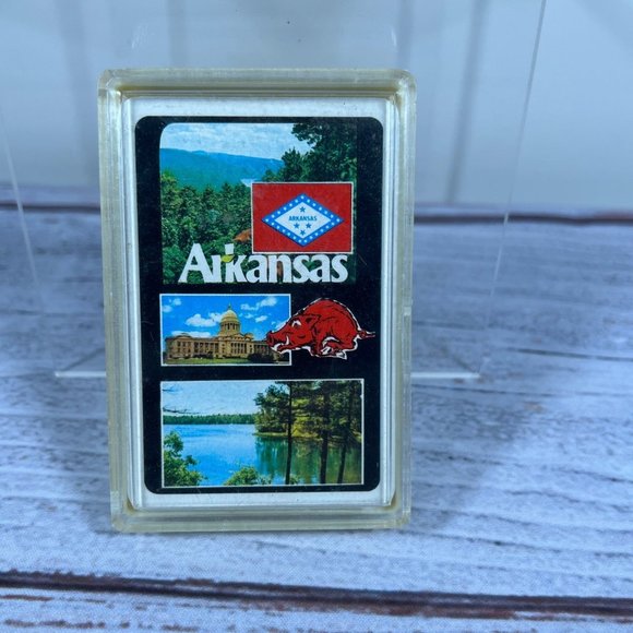 Arkansas | Games | Rare Vintage Arkansas Playing Cards Complete | Poshmark